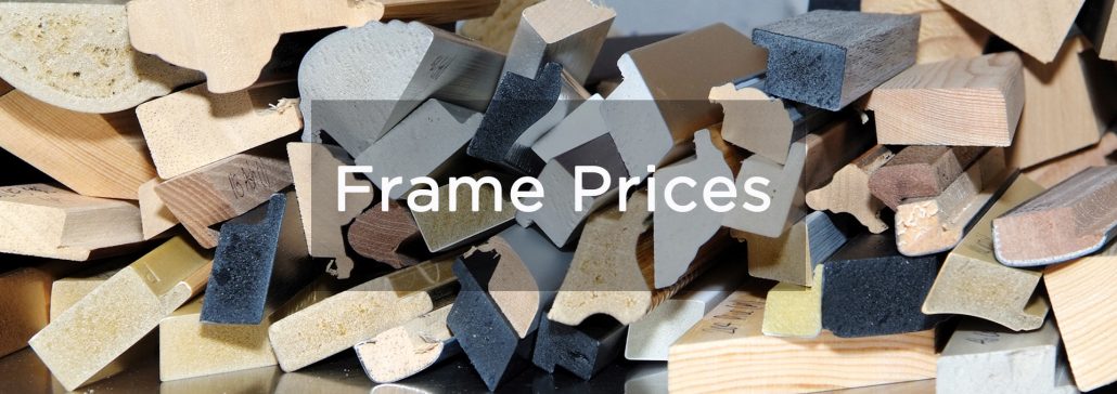 Picture Frame Prices - Midland Fine Framing